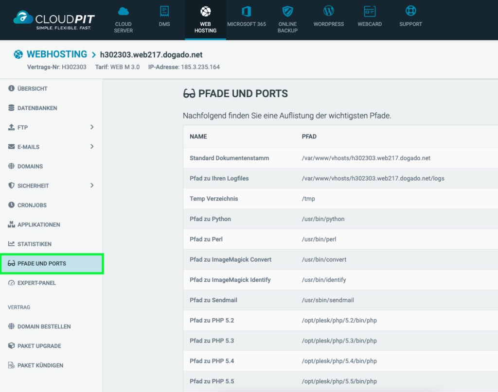 Das sind die wichtigsten Pfade & Pfadangaben im Webhosting – dogado ...