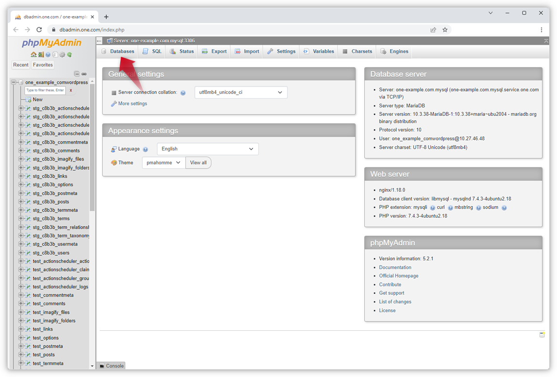 Wie mache ich ein Backup meiner Datenbank? – dogado Help Center